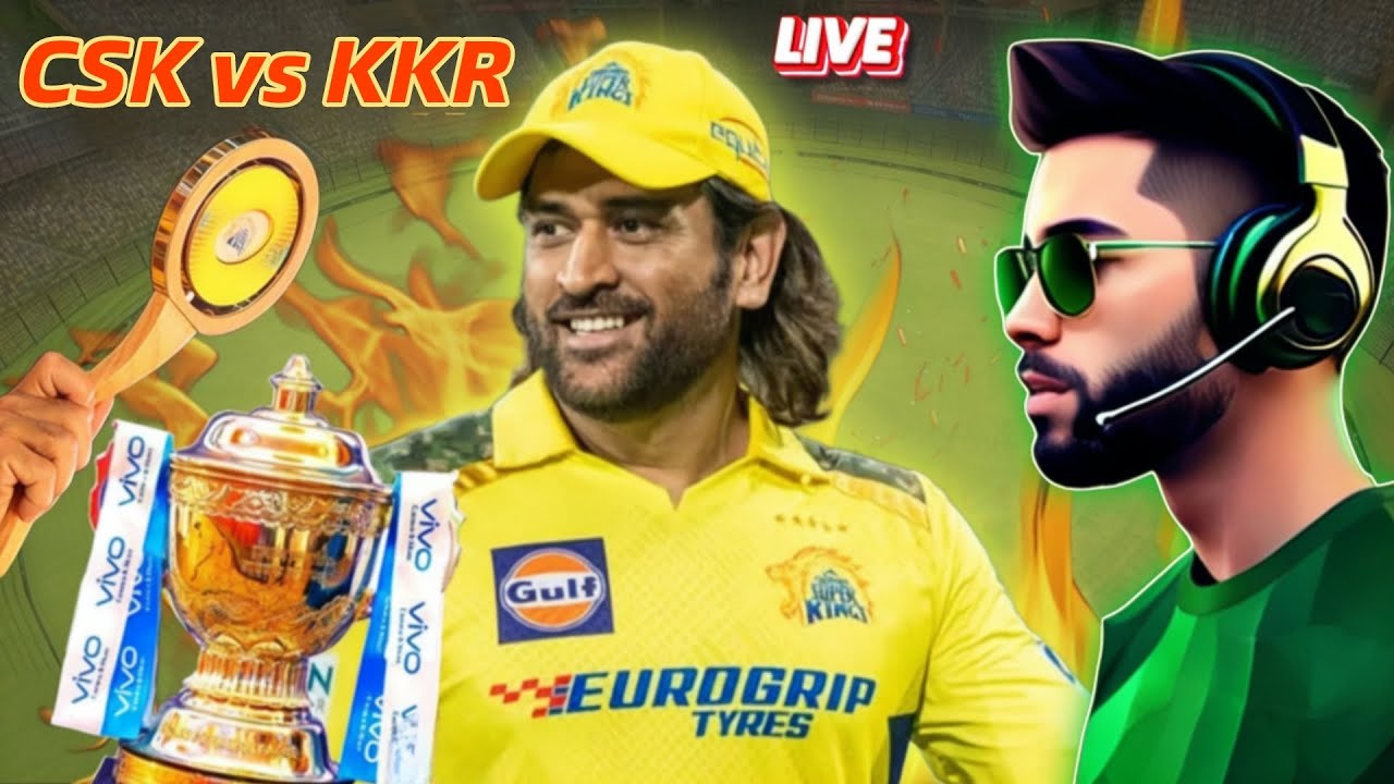 LIVE! RCPL AUCTION | MATCH NO - 7 | CSK vs KKR | REAL CRICKET 24 - YouTube