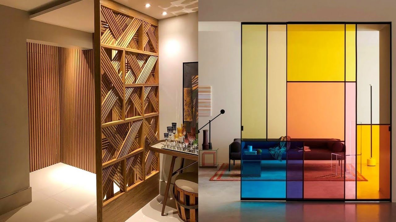 35 Creative & Modern Partition Wall Designs Ideas for Inspiration - YouTube