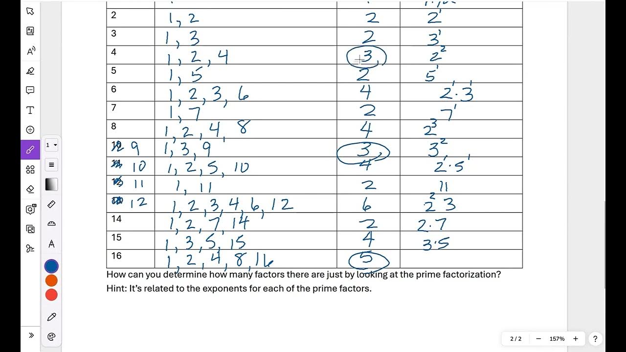 Locker Problem and number of unique factors - YouTube