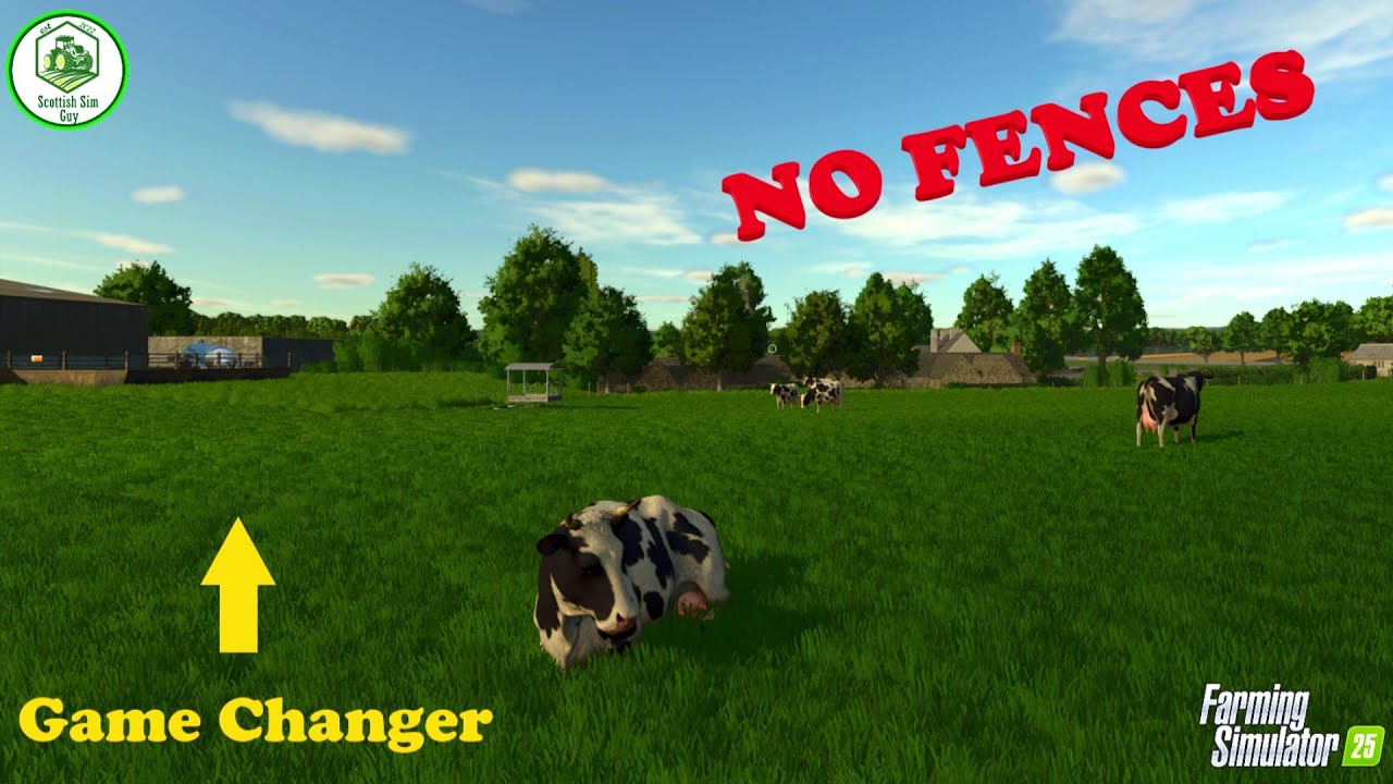 ANIMAL PASTURES WITH DELETED FENCES / GAME CHANGER / TUTORIAL / Farming ...