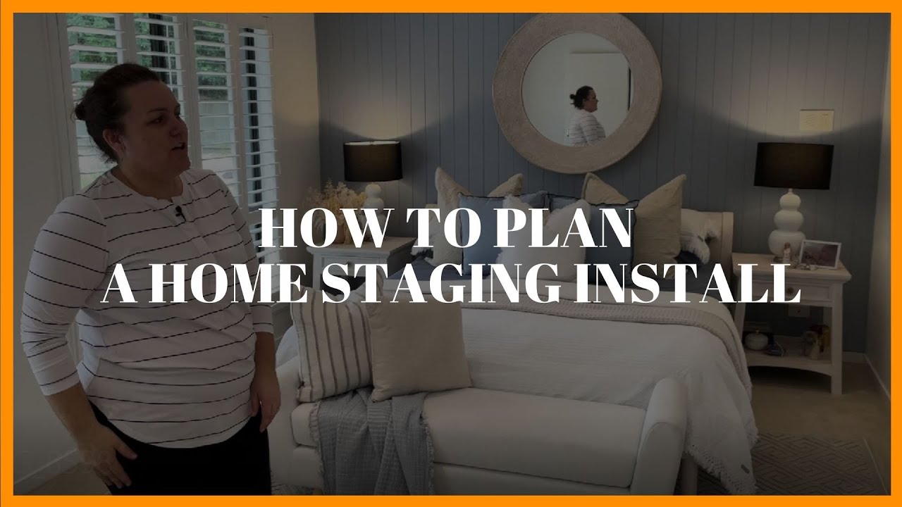 How to Plan a Home Staging Install: Foxy TV Ep 133 - YouTube