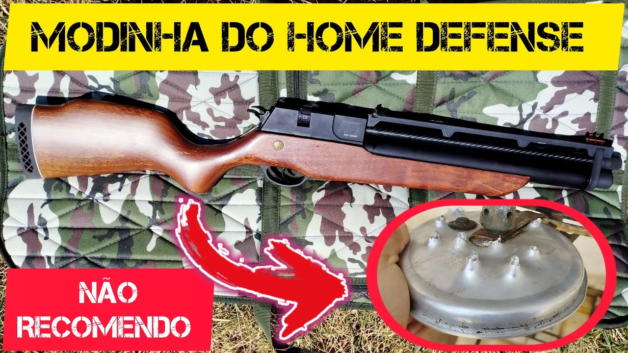 Cuidado - Home Defense com Rossi R8 5.5 Short - YouTube