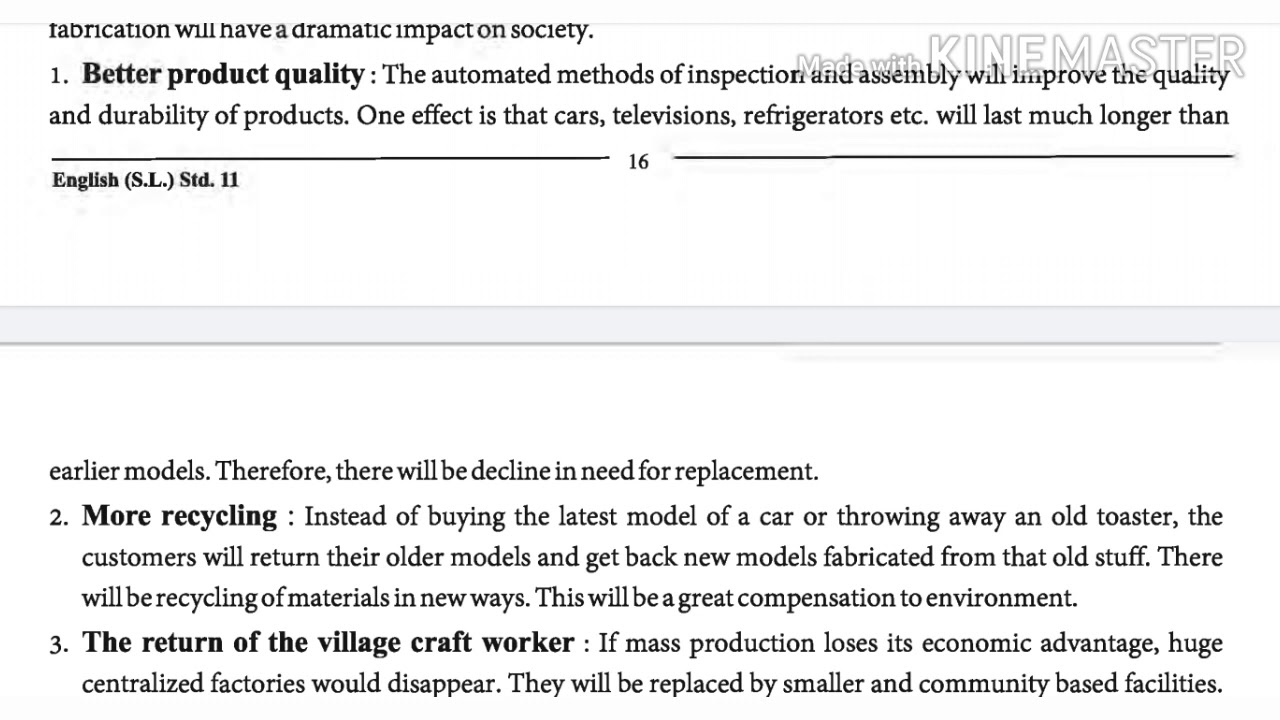 Class 11 | English || Unit 2 || Read 1 || Autofab Technology - YouTube