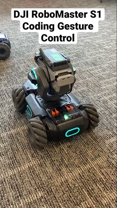 DJI RoboMaster S1 - Coding Advanced Gesture Control (clap) - YouTube