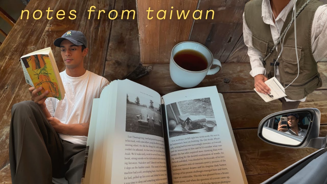 every book i bought and read in taiwan | reading vlog - YouTube