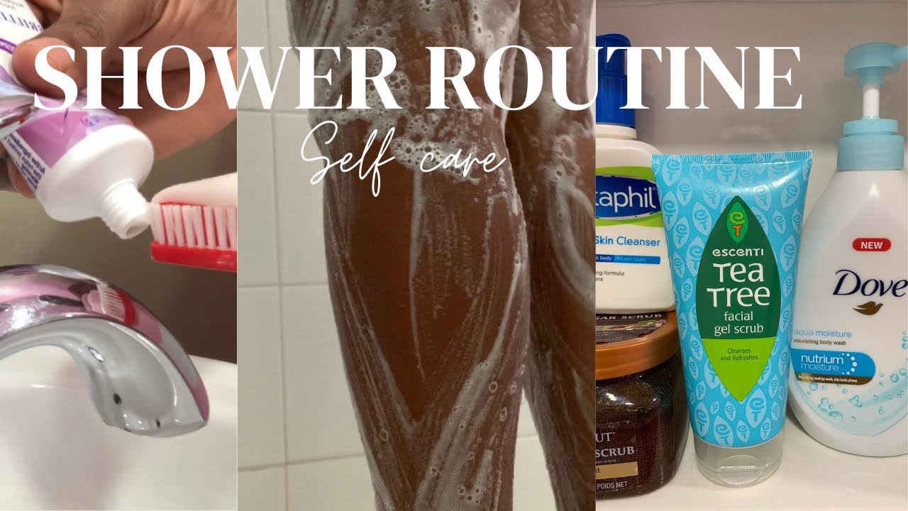 My Realistic Affordable Shower Routine Annaleace Youtube