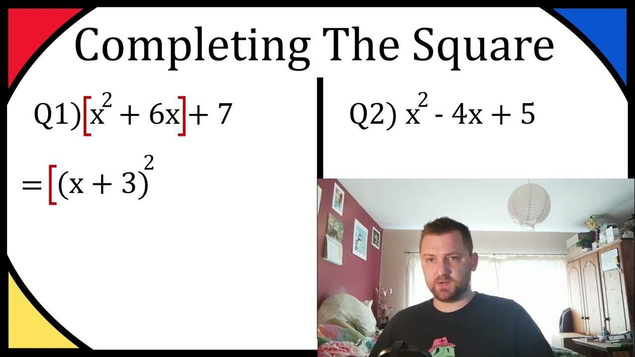Completing The Square - How To - YouTube