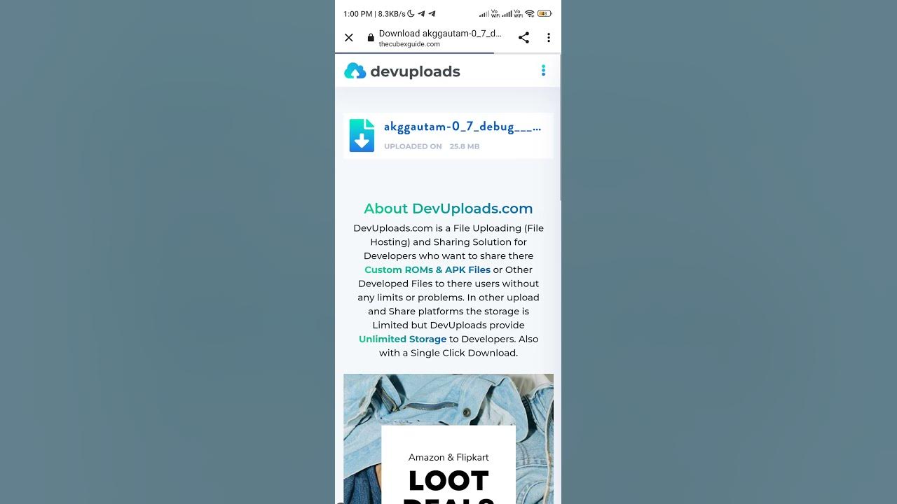 How to download files from devuploads - YouTube