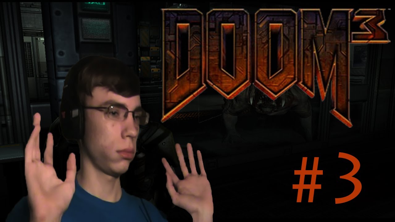 Doom 3 Horror Game Let's Play Pt.3 - A New Demon - YouTube