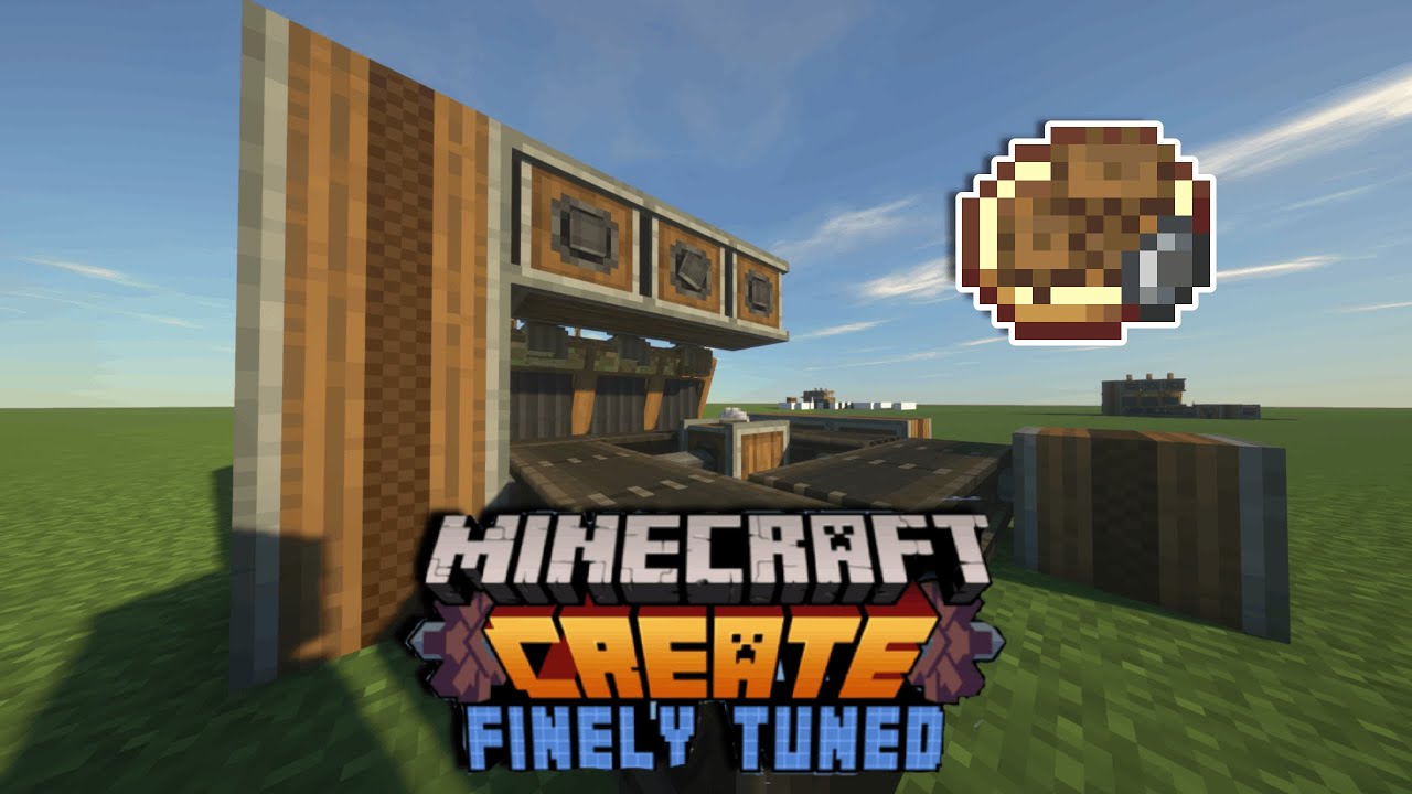 Minecraft Create Mod How To Make A Precision Mechanism Farm YouTube Minecraft Create Mod How To Make A Precision Mechanism Farm YouTube