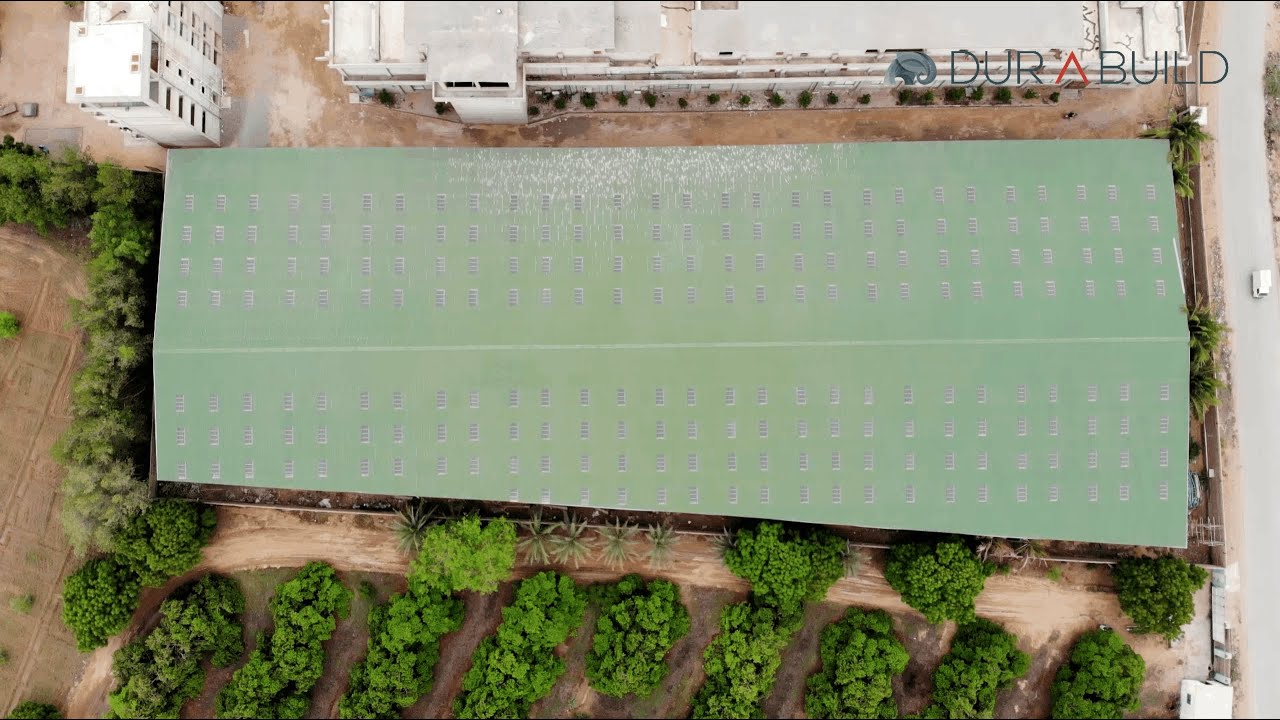 DURABUILD | DURAcool Roofing System - Prefabricated Sheds & Warehouses ...