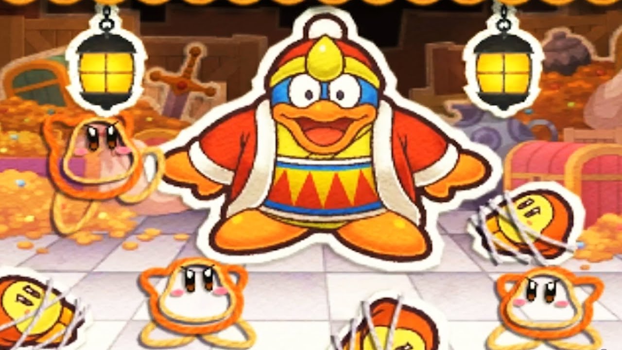 Kirby's Extra Epic Yarn - 100% Walkthrough Part 12 - Capamari, Boom ...