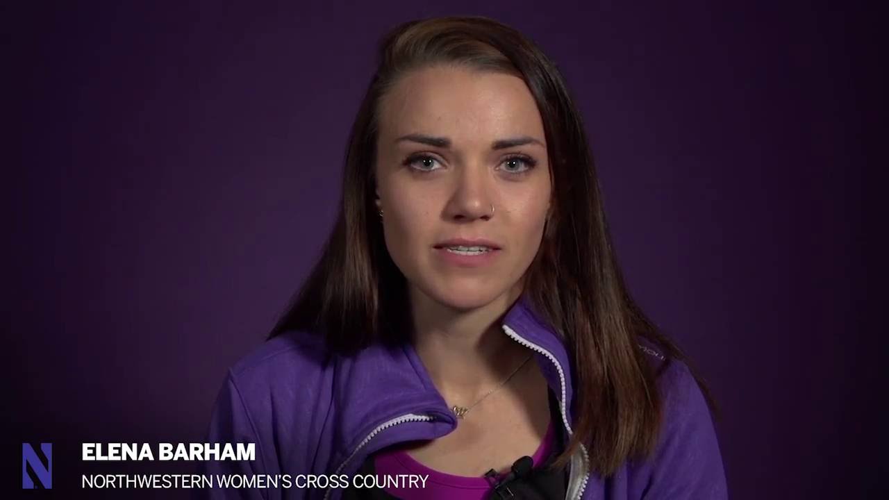 Lettered in Life: Northwestern’s Elena Barham - YouTube