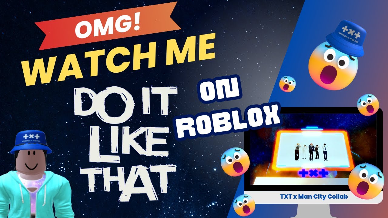 Tomorrow X Together on Roblox! Exploring the 'Man City Blue Moon (TXT ...