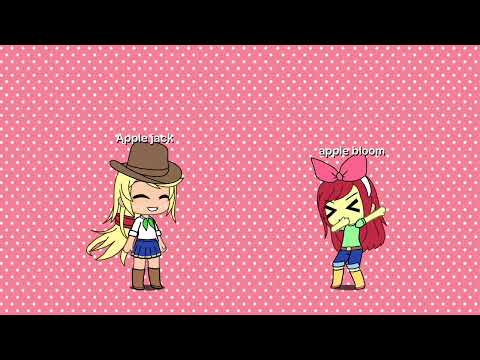 Apple bloom shows her dab to apple jack!!!😃✌😉😎