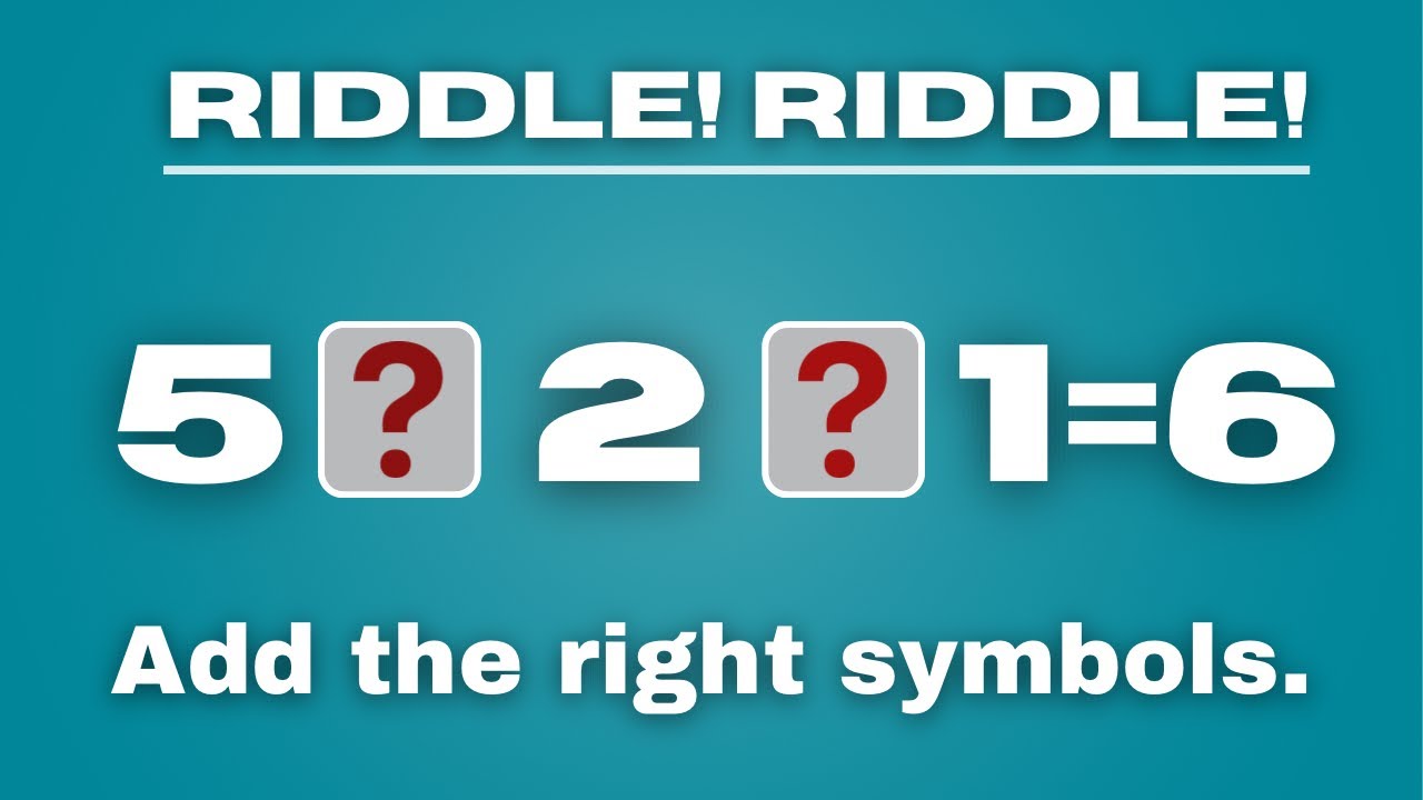 Mind bending Riddles | 25 riddles to sharpen your mind - YouTube