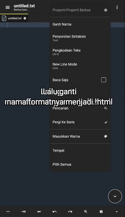 Cara Coding Di Android - YouTube