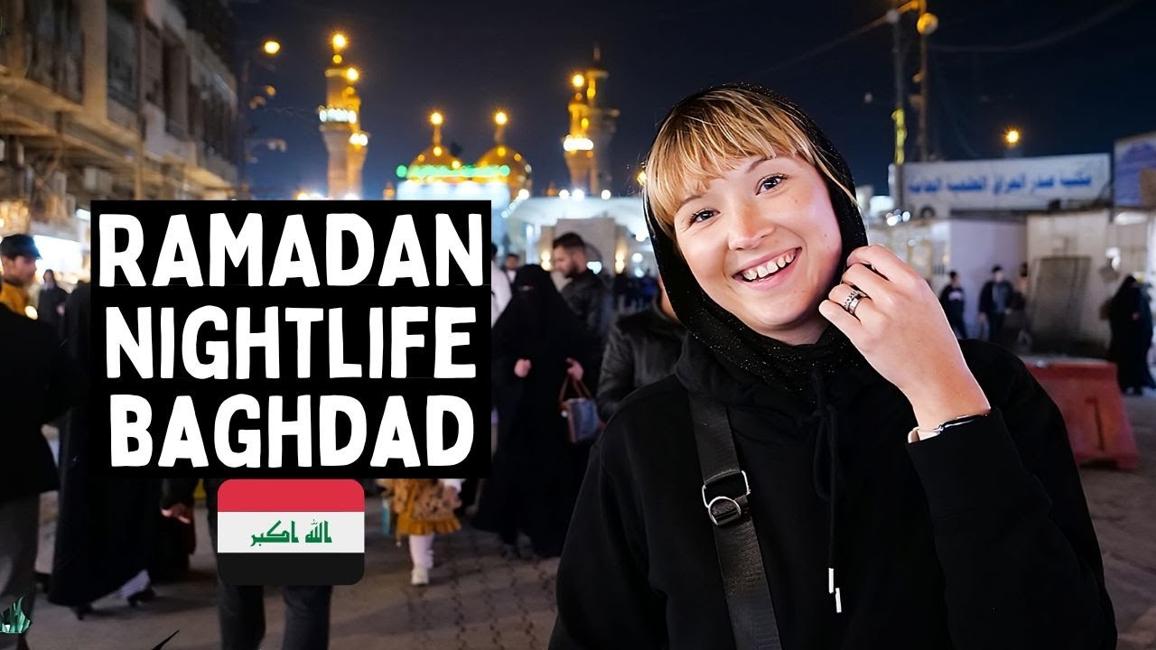 SOLO in BAGHDAD at NIGHT 🇮🇶 (Ramadan at Kadhimiya Shrine) - YouTube