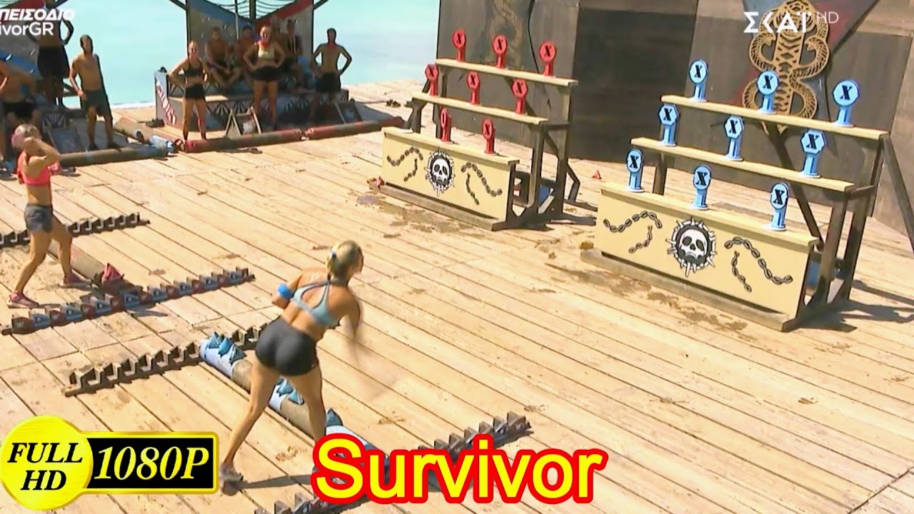 Survivor Greece 8/4/2024 επεισοδιο 59 ολοκληρο | Μαχη 2η Ασυλια ...