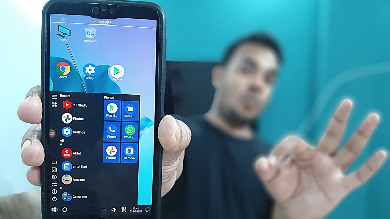 Make your Mobile look like windows PC | Win-X Launcher for Android ...