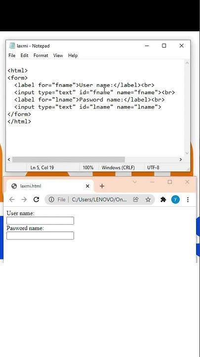 HTML Forms - html Telugu part 13 - YouTube