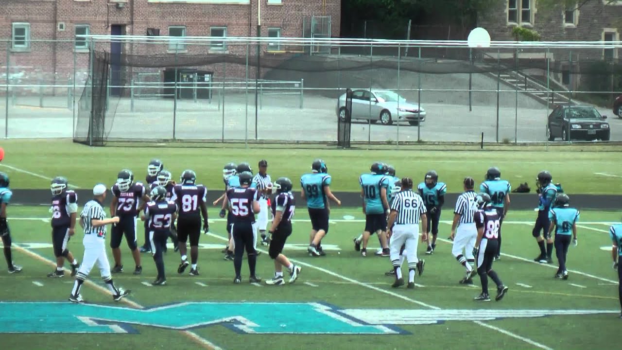 120527 - Oakville Titans vs Toronto Jr Argos - Bantam - YouTube
