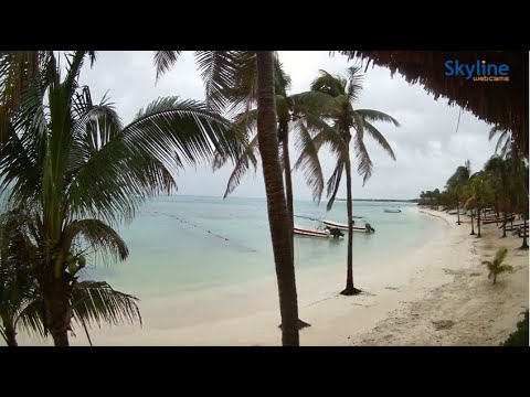 ⚠️ Weather Alert: Tropical Storm Helene. Watch LIVE from Tulum in ...