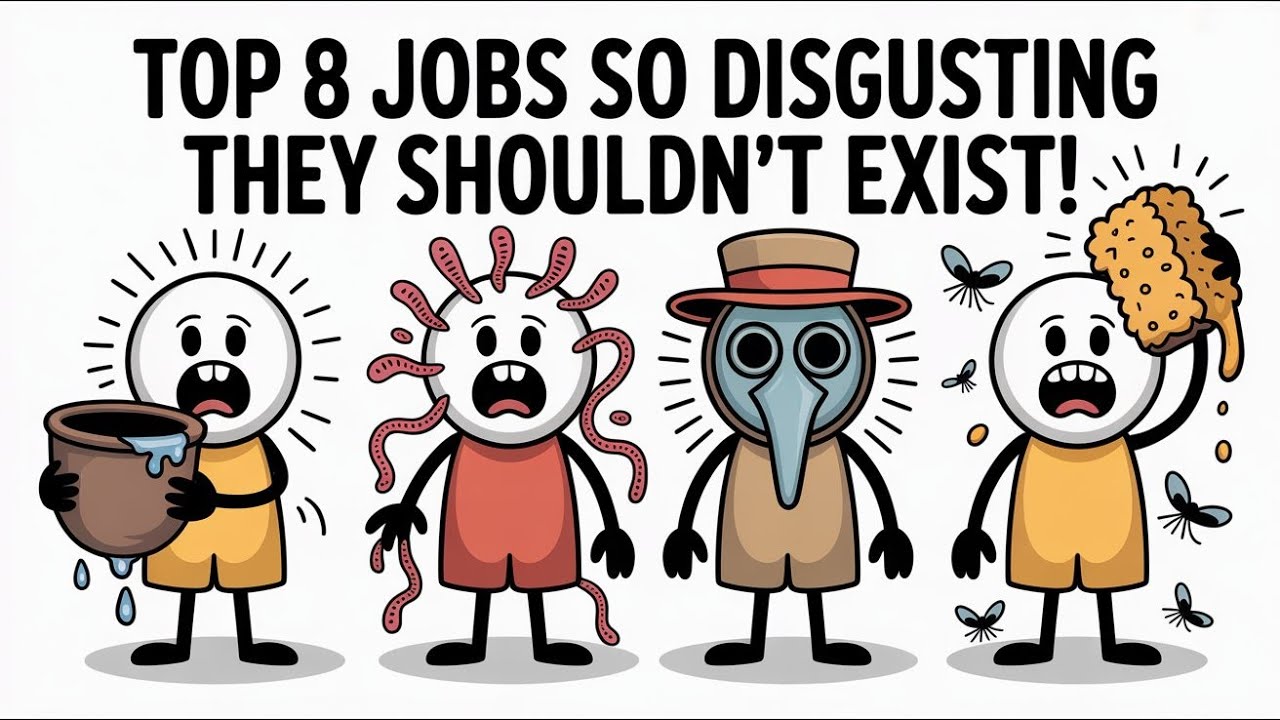 Top 8 Jobs So Disgusting They Shouldn't Exist - YouTube