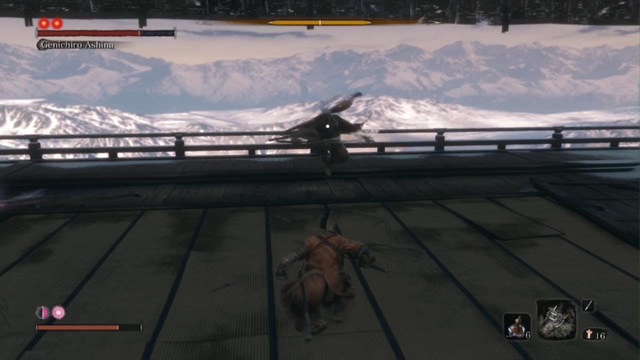 Sekiro: Shadows Die Twice_Genichiro Ashina Boss fight easy method ...