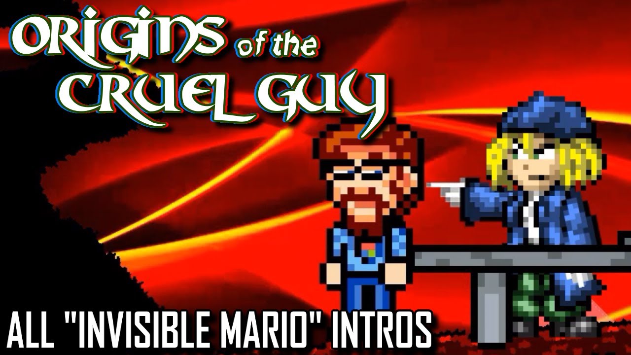 All "Invisible Mario" Intros (2016-19) - Origins of the Cruel Guy - YouTube