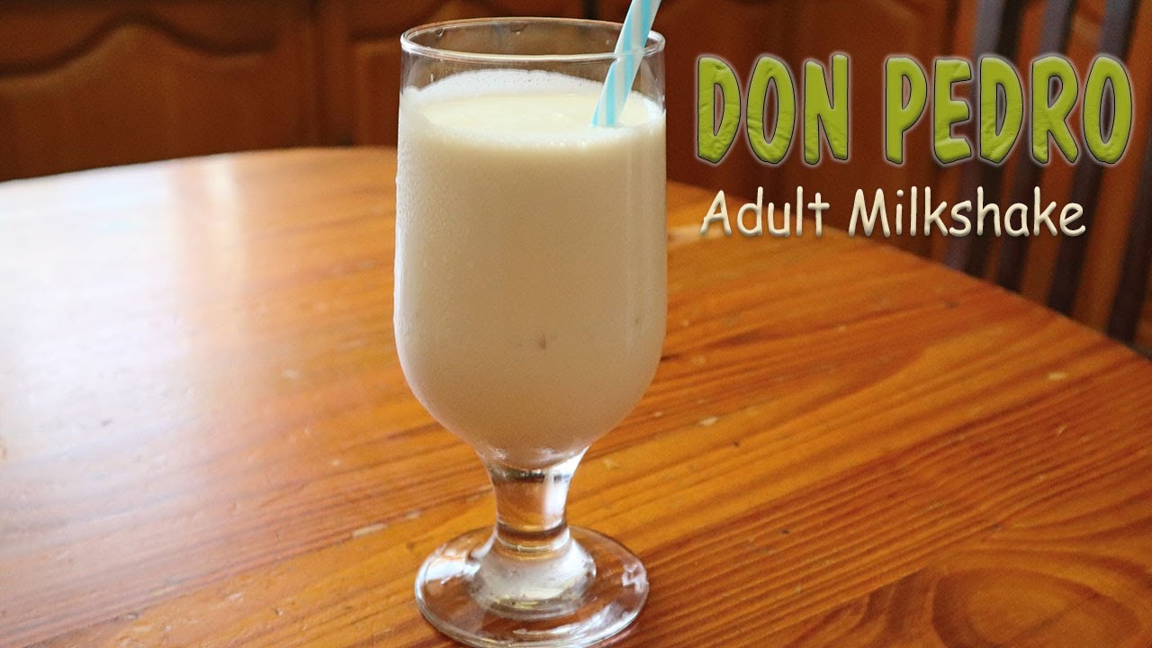 HOW TO MAKE DON PEDRO ADULT MILKSHAKE | Traditionally South African ...