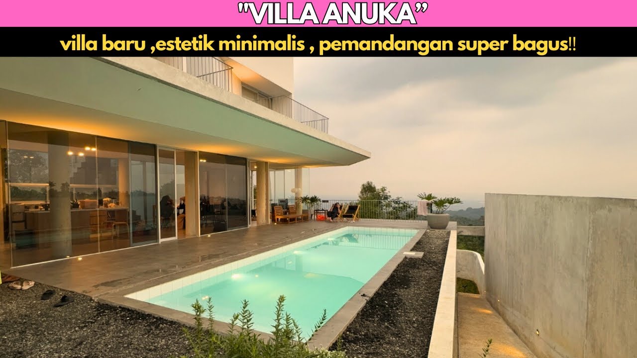VILLA TERBARU DI SUKABUMI‼️ | VILLA ESTETIK ANTI GANJIL GENAP | VILLA ...