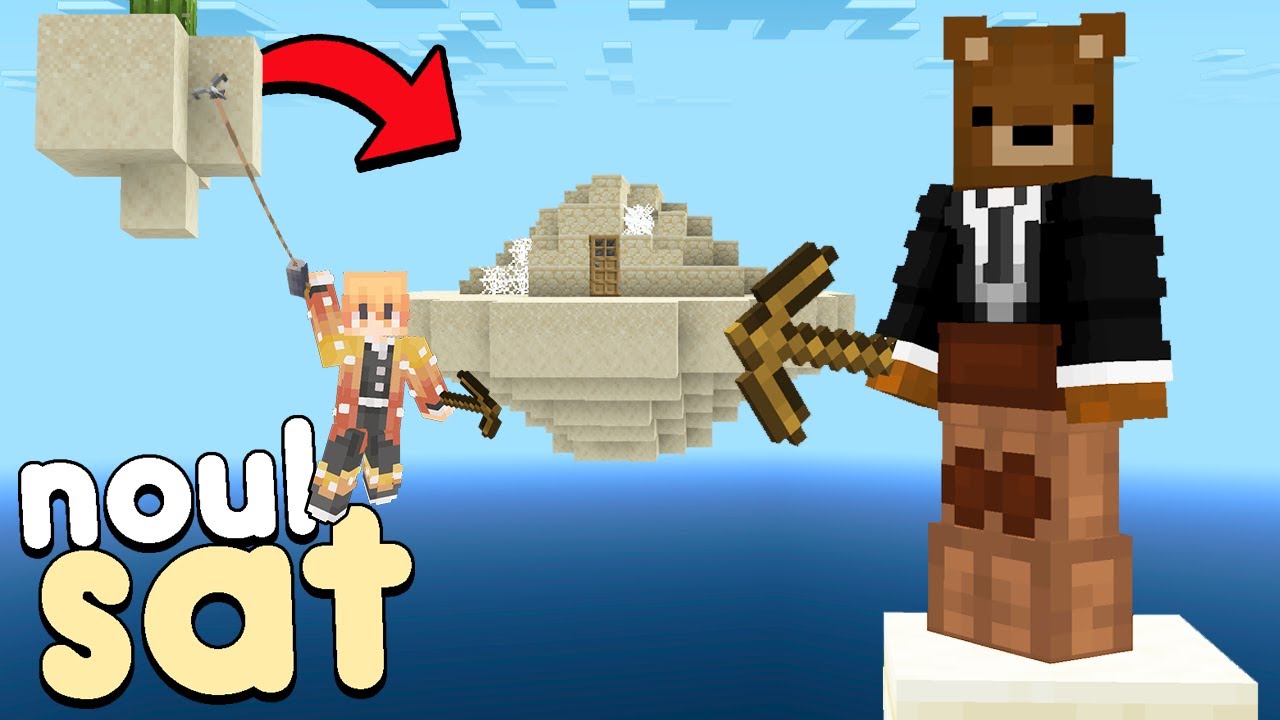 Am *SALVAT DESERTUL* de pe Skyblock Civilization! - YouTube