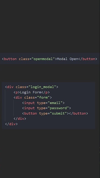 A new way to create modals in web #shorts #short - YouTube