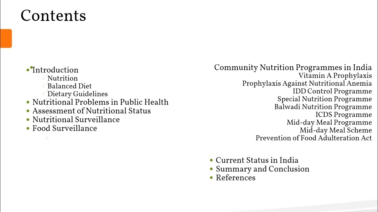 National Nutrition Programmes | Dietary guidelines | Assessment of ...
