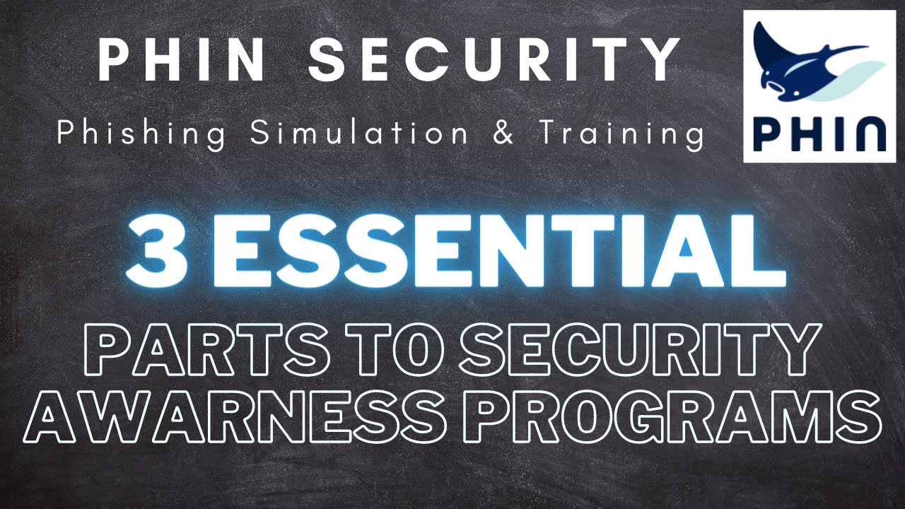 3 Essential Parts of Security Awareness | Phin Security | Phishing ...