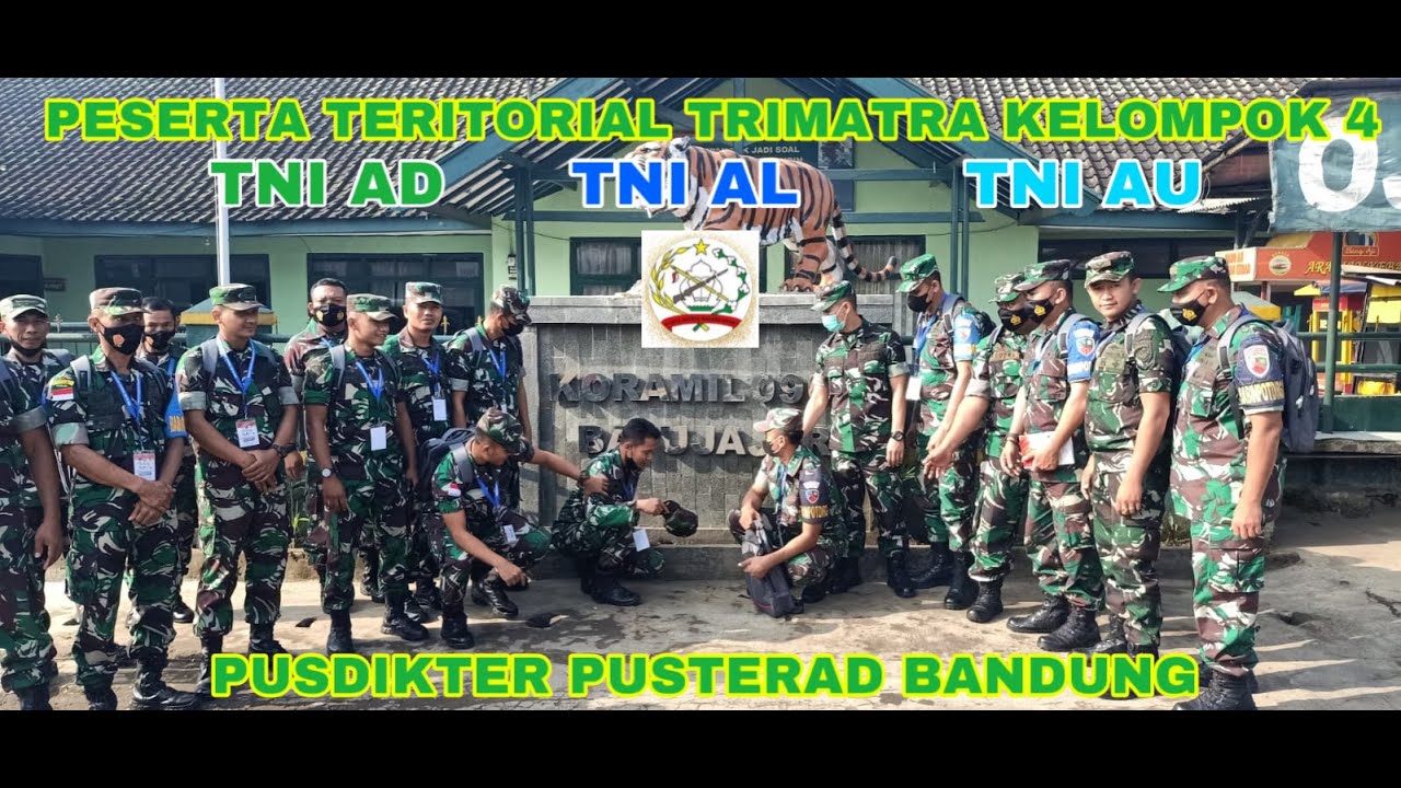 PRAKTEK LAPANGAN PESERTA TERITORIAL TRIMATRA TA 2022 PUSDIKTER PUSTERAD ...