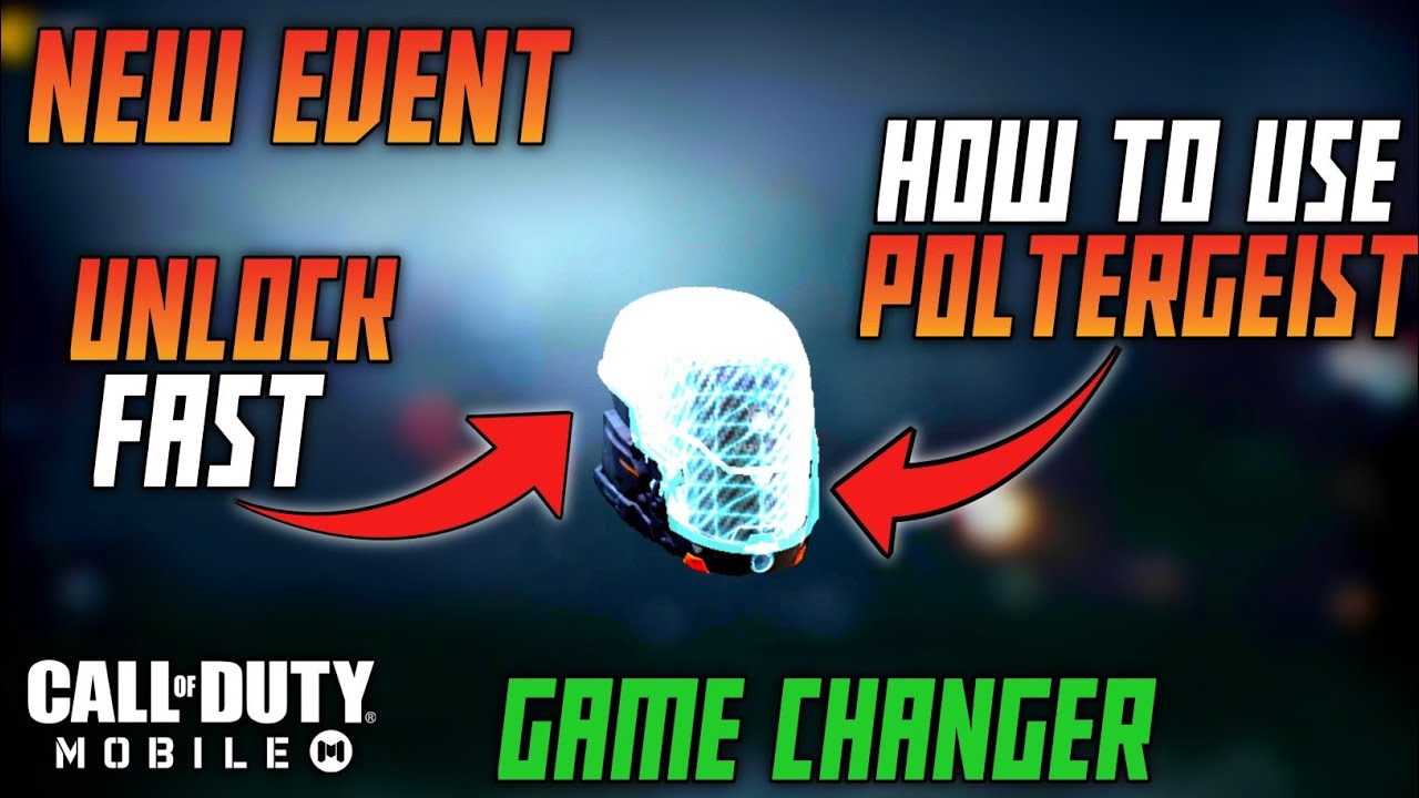 COD MOBILE ! New Poltergeist event & How to Unlock Poltergeist fast in ...