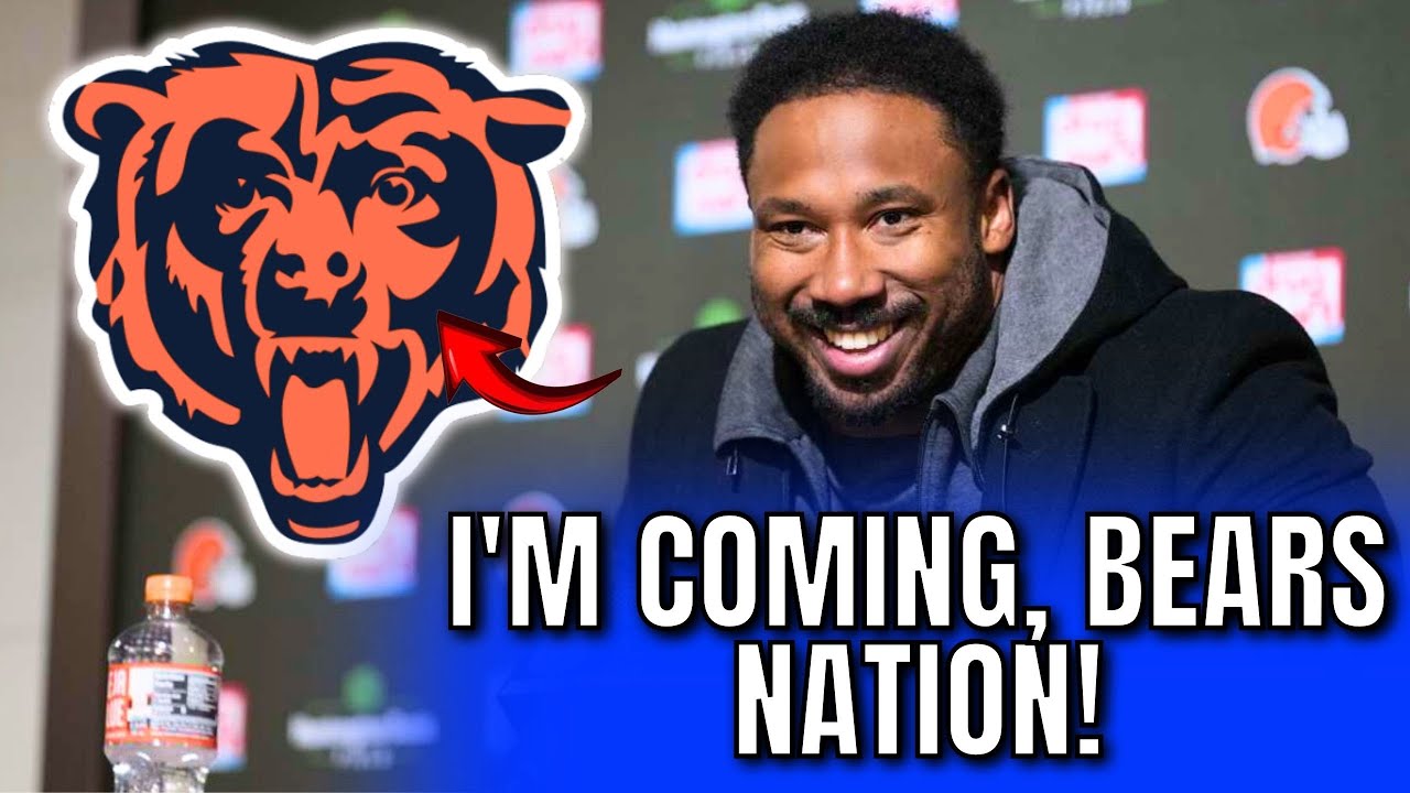 WHAT A BOMB! FANS IN SHOCK! MYLES GARRETT IS NOW A CHICAGO BEARS PLAYER ...