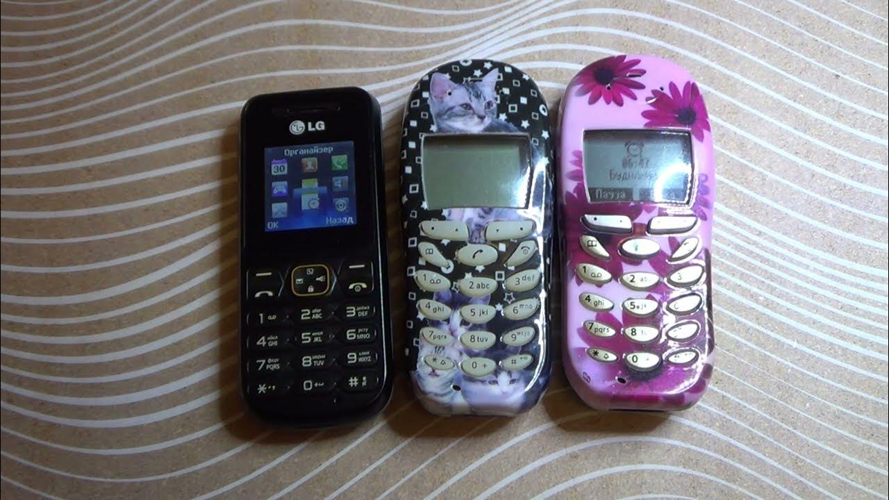 SIEMENS A50 №2 / LG A100 / SIEMENS A50 №4 /Incoming Call Collection - YouTube