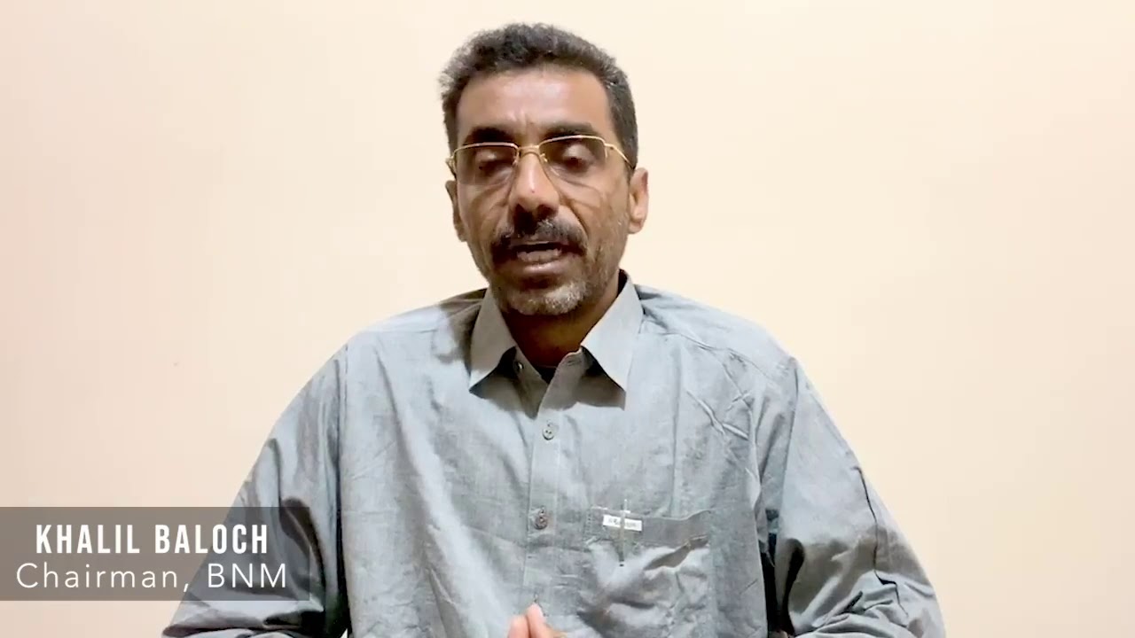 Video message of Chairman Khalil Baloch on the occasion of ...