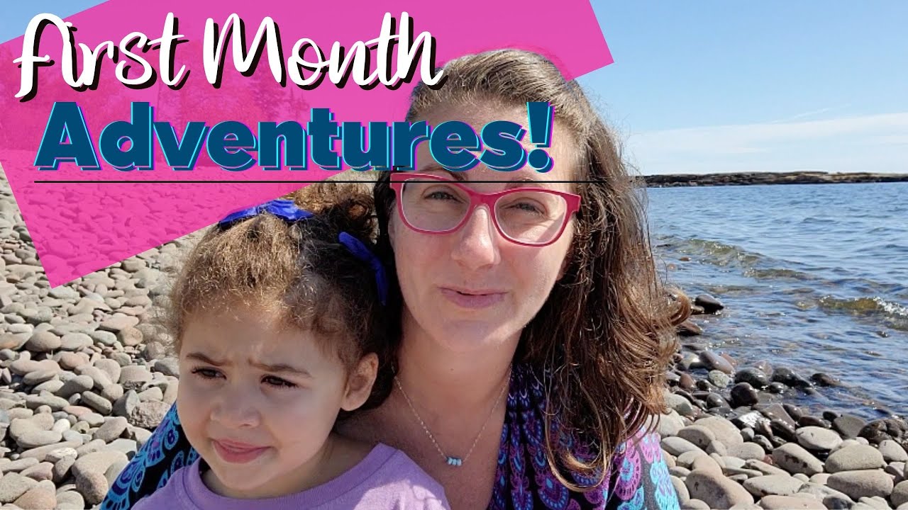 First Full Month of Living in the Van! // Single Mom Travels - YouTube