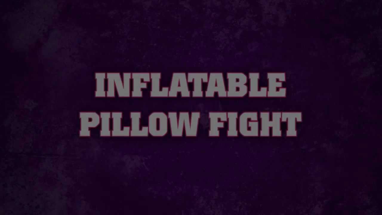 Inflatable Pillow Fight - YouTube