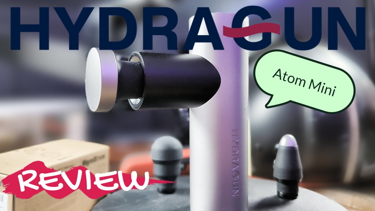 HYDRAGUN Atom Mini Massage Gun REVIEW - YouTube