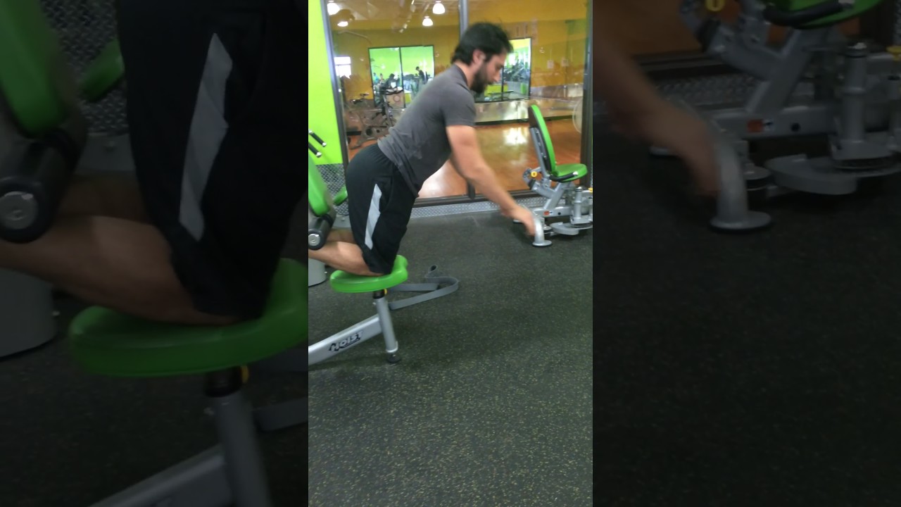 Kneeling hamstring curl - YouTube
