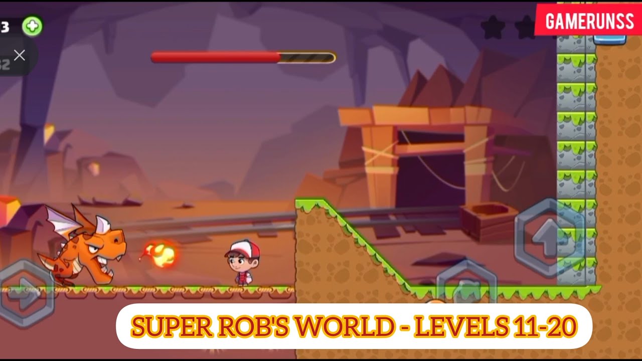 Super Rob's World - Gameplay Walkthrough Android - Levels 11-20 - YouTube