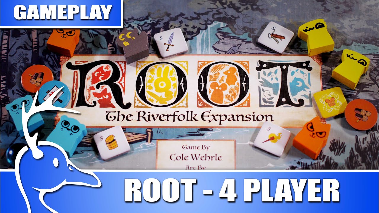 Root - 4 Player - Vagabond, Riverfolk Company, Lizard Cult, Marquise De ...