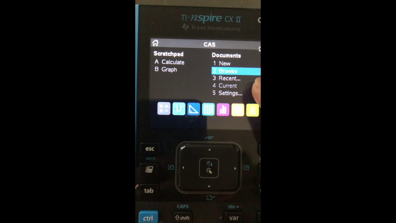 TI Nspire CX CAS - Store variables when Solving Equations - YouTube