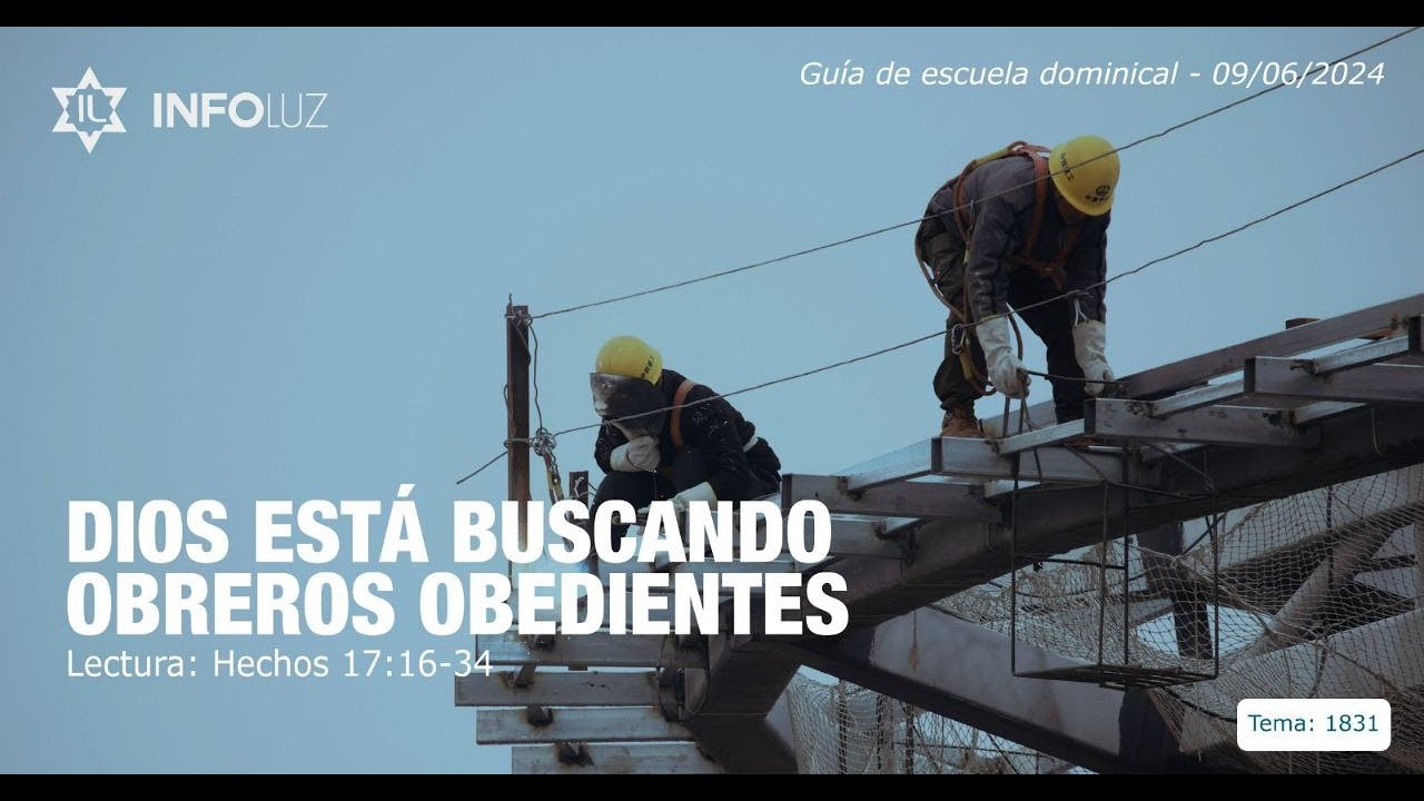 Escuela Dominical Pr. Edgar Arias | 𝐃𝐢𝐨𝐬 𝐞𝐬𝐭á 𝐛𝐮𝐬𝐜𝐚𝐧𝐝𝐨 𝐨𝐛𝐫𝐞𝐫𝐨𝐬 ...