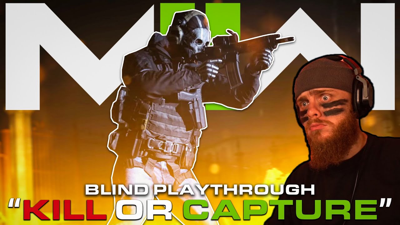 Call of Duty: Modern Warfare 2 (Kill or Capture) | Blind Playthrough ...
